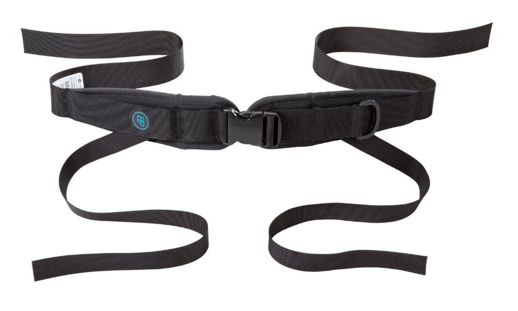 Bodypoint Four Point Center Pull Padded Hip Wheelchair Belts